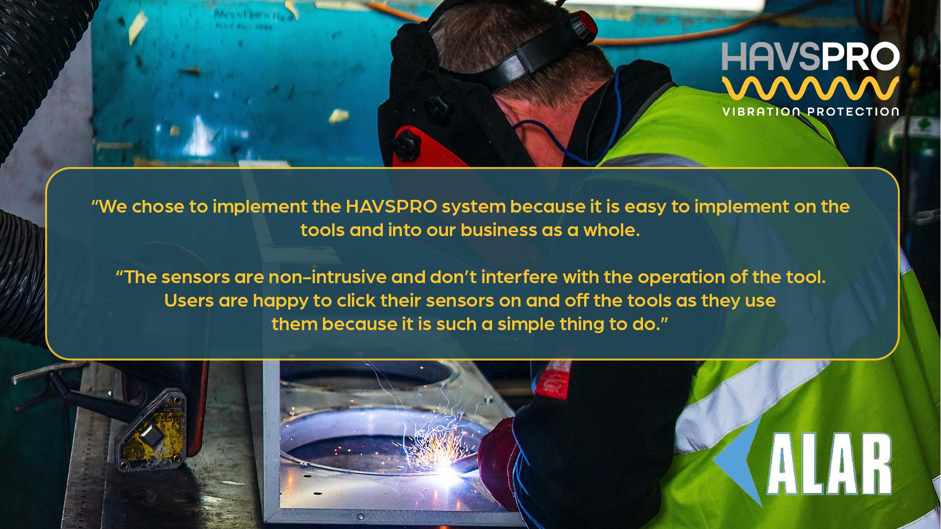 HAVSPRO - HAVS Vibration Monitoring Technology Using IoT